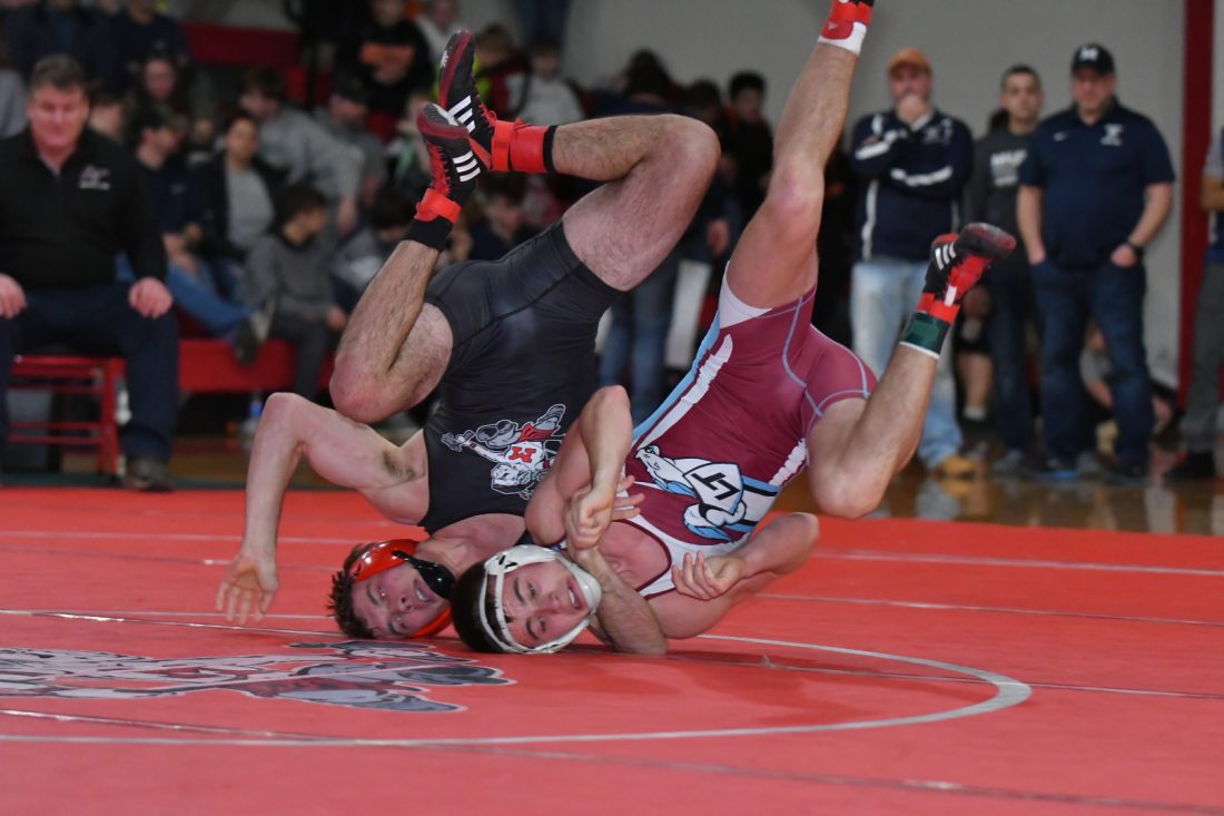 9 area wrestlers win gold, Montgomery takes second at District 4 AA ...